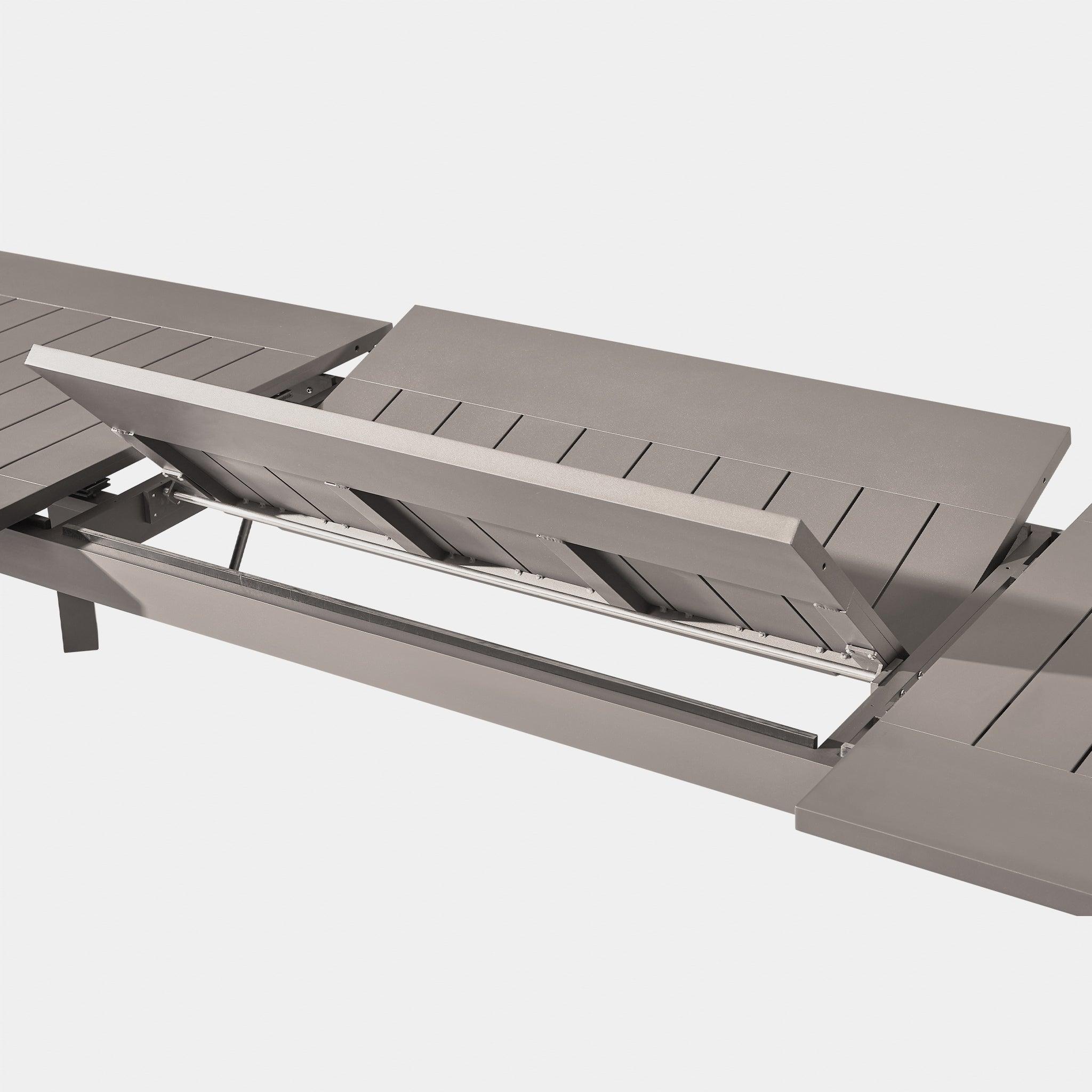 Byron Aluminum Extension Dining Table – Harbour Outdoor CN