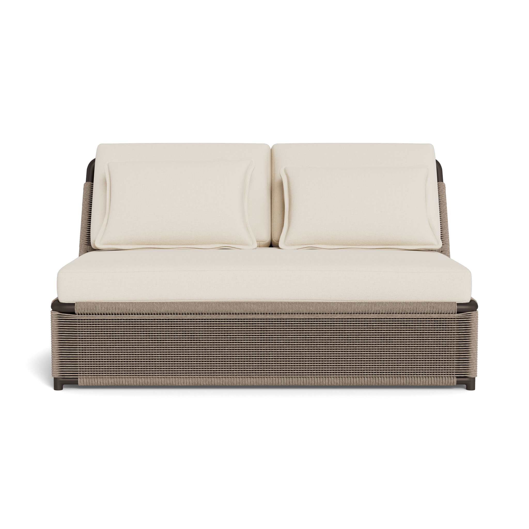 FORMENTERA 2 SEAT ARMLESS SOFA – Harbour Outdoor CN