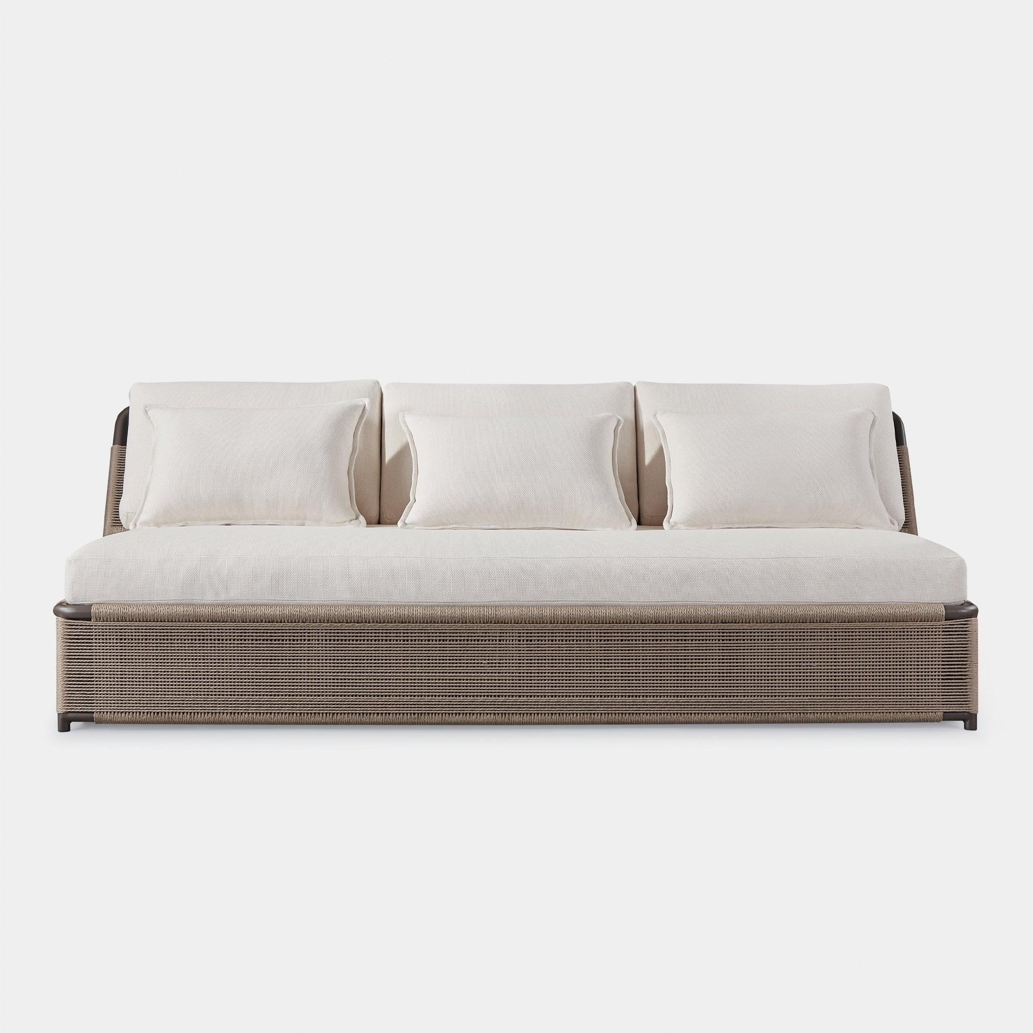 FORMENTERA 3 SEAT ARMLESS SOFA – Harbour Outdoor CN
