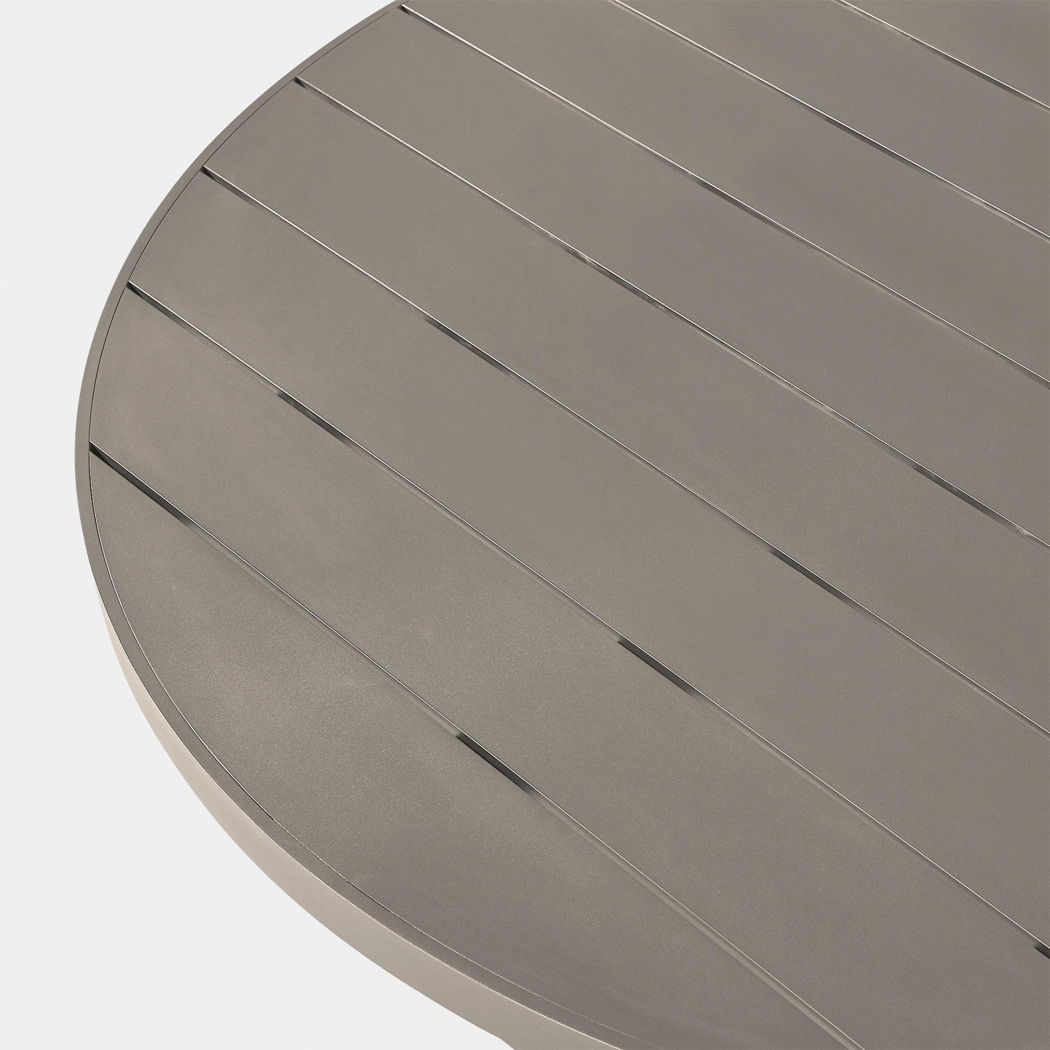 Pacific Aluminum Round Dining Table 60" – Harbour Outdoor CN